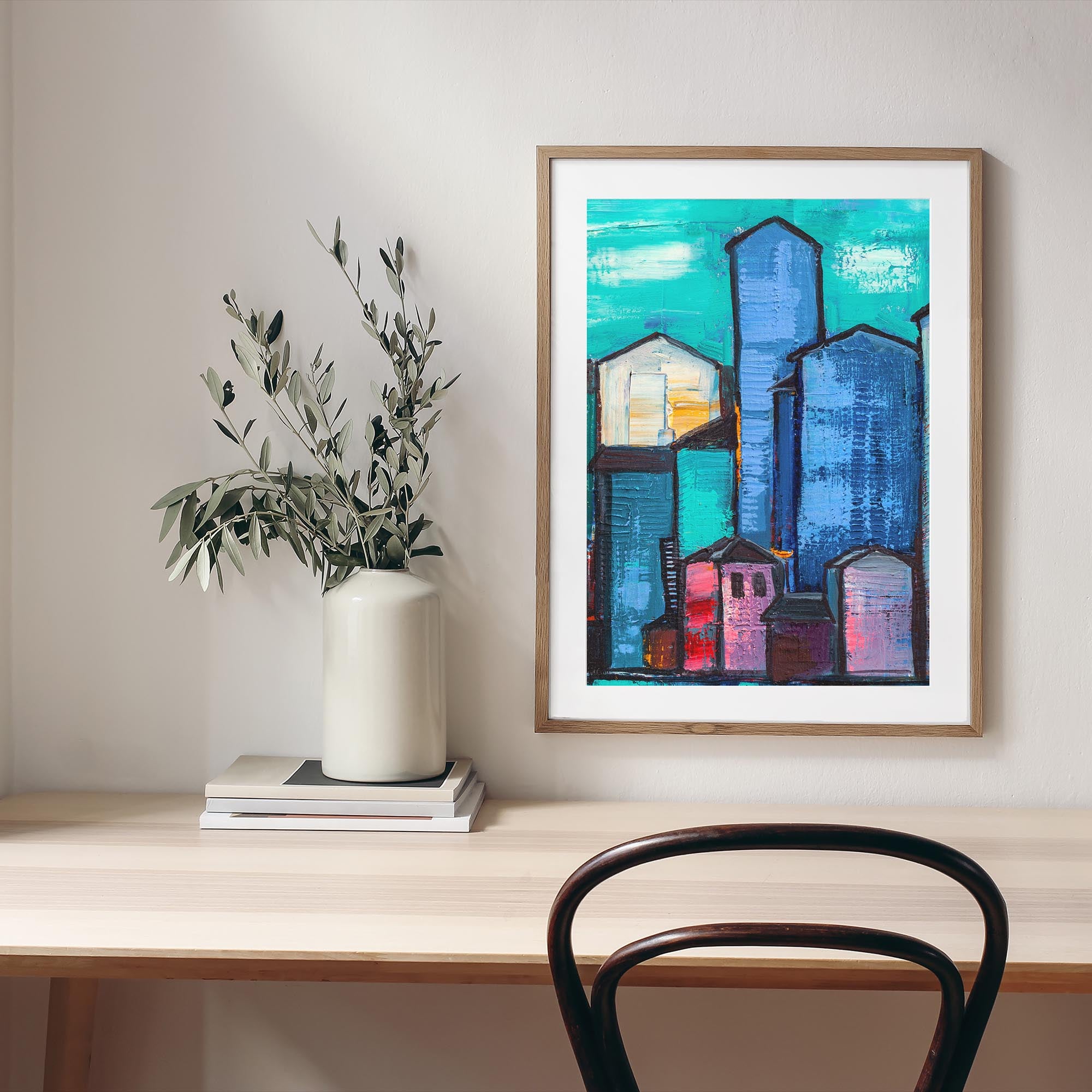 Abstrakte hus – Artbird