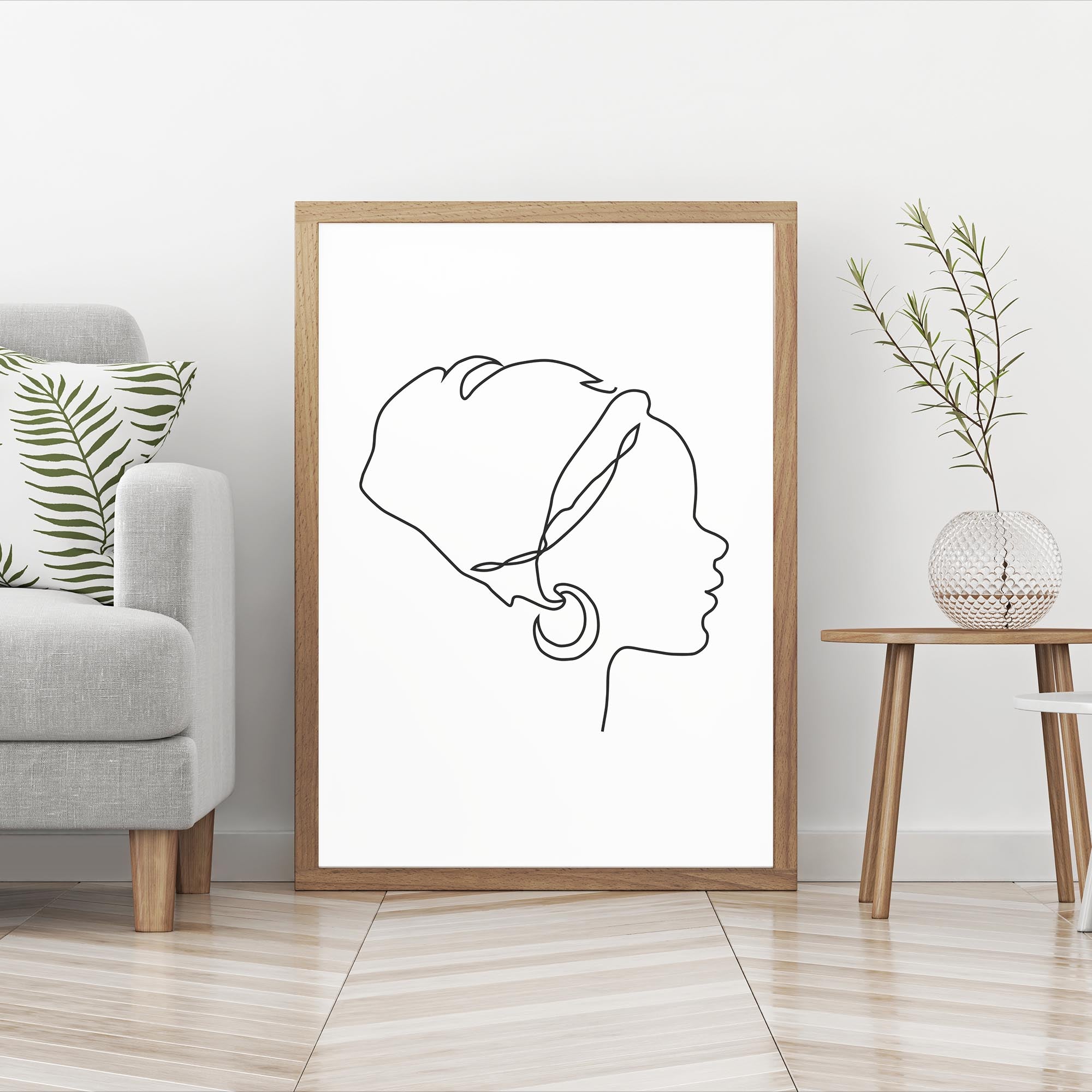 Line Art silhuett – Artbird