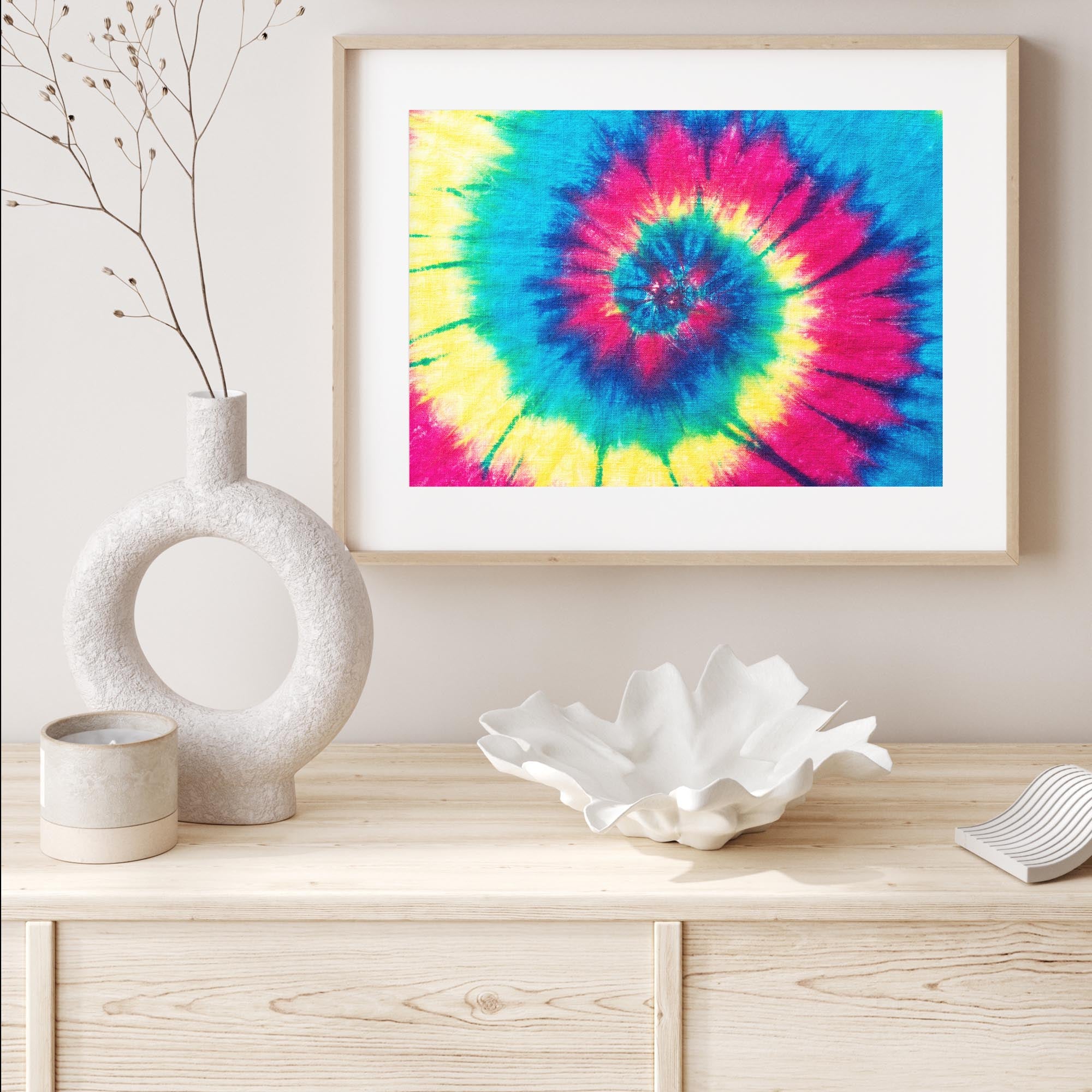 Rainbow Batik Pattern III – Artbird